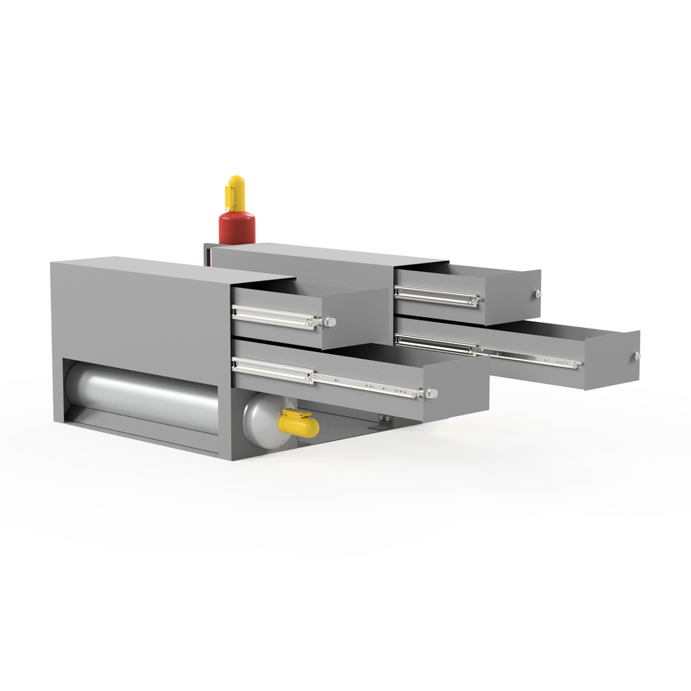 54" X 50" Truck Bed Welding Skid W/ Tool Drawers – nomadflatbeds