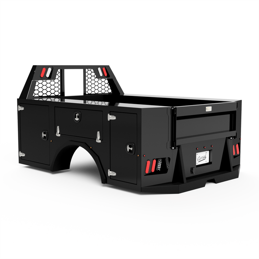 GM 2500/3500 Utility Bed W/ Deck-Top Boxes – nomadflatbeds