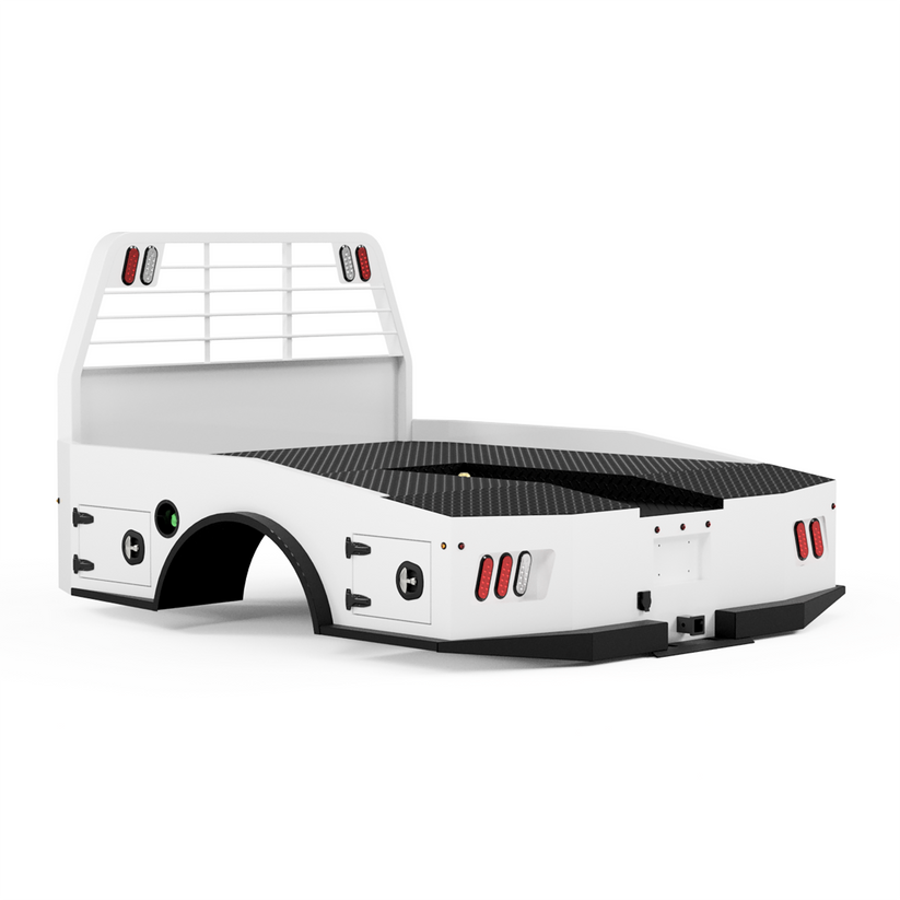 1988-2025 GM 3500 Flatbed W/ Hauler Trough – nomadflatbeds