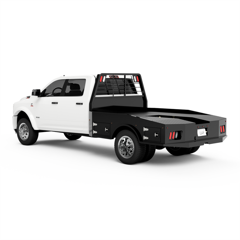2003-2025 Ram 3500 Flatbed W/ Hauler Trough – nomadflatbeds