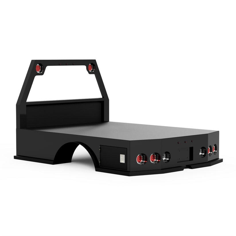 1980-1998 Ford F-250/F-350 Flatbed W/ Rear Fender Boxes – nomadflatbeds