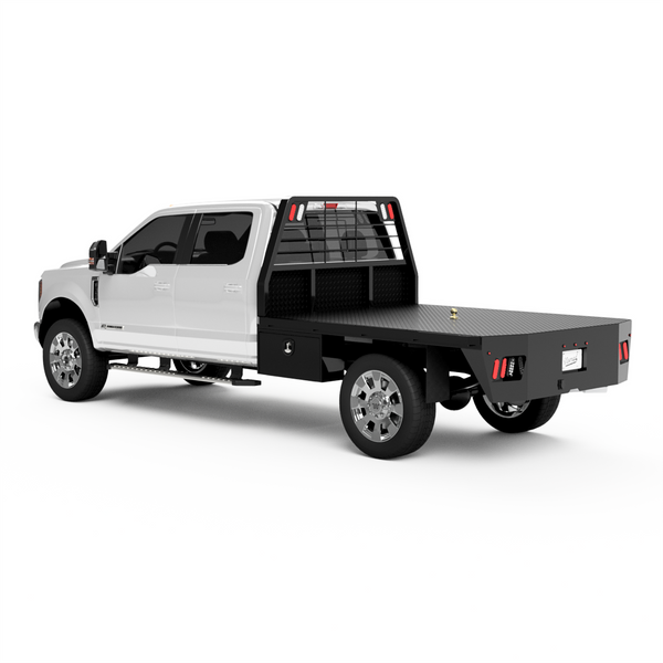 1999-2025 Ford F-250/F-350 Flatbed W/ 2 Under-Body Boxes – nomadflatbeds