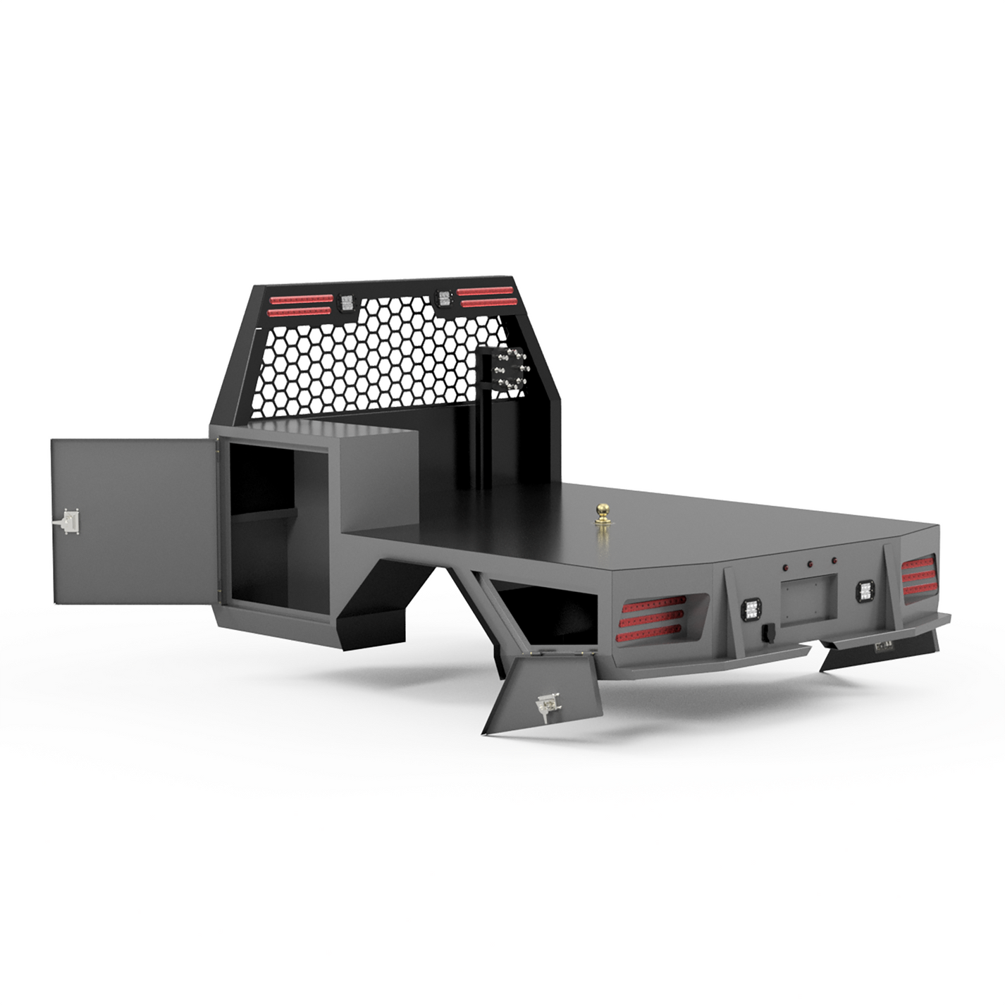 2003-2025 Ram 2500/3500 Utility Bed W/ Fender Boxes – nomadflatbeds