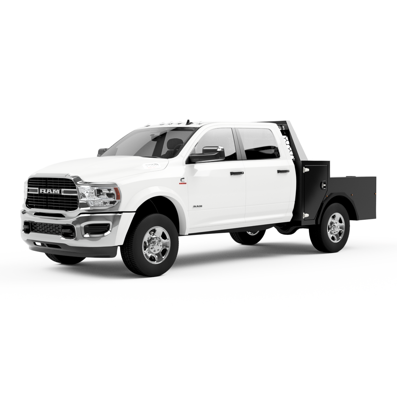 2003-2025 Ram 2500/3500 Flatbed W/ Deck-Side Boxes – nomadflatbeds