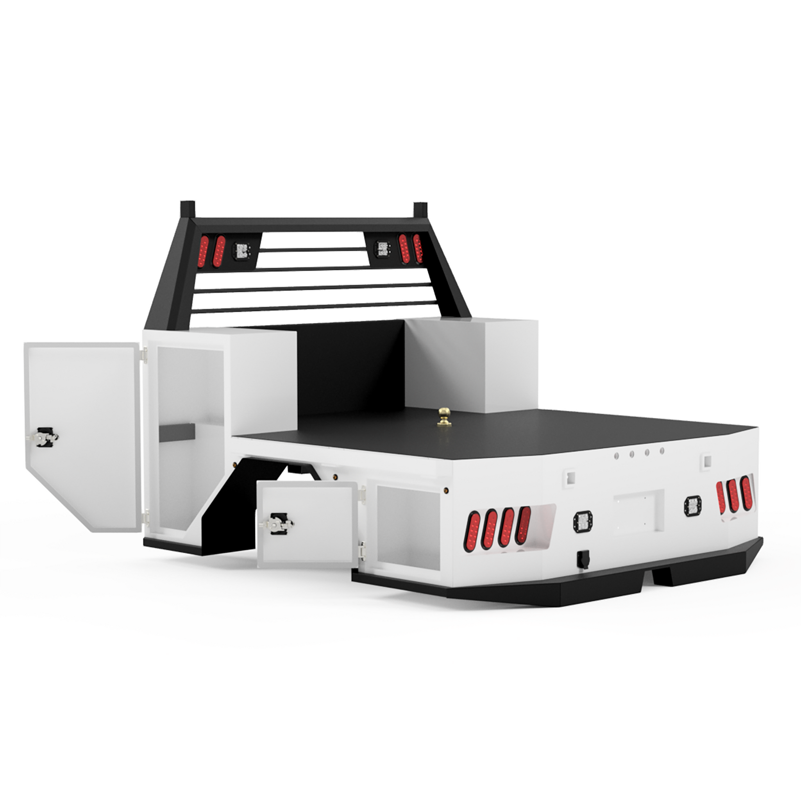 1999-2025 Ford F-250/F-350 Flatbed W/ Large Front Boxes – nomadflatbeds