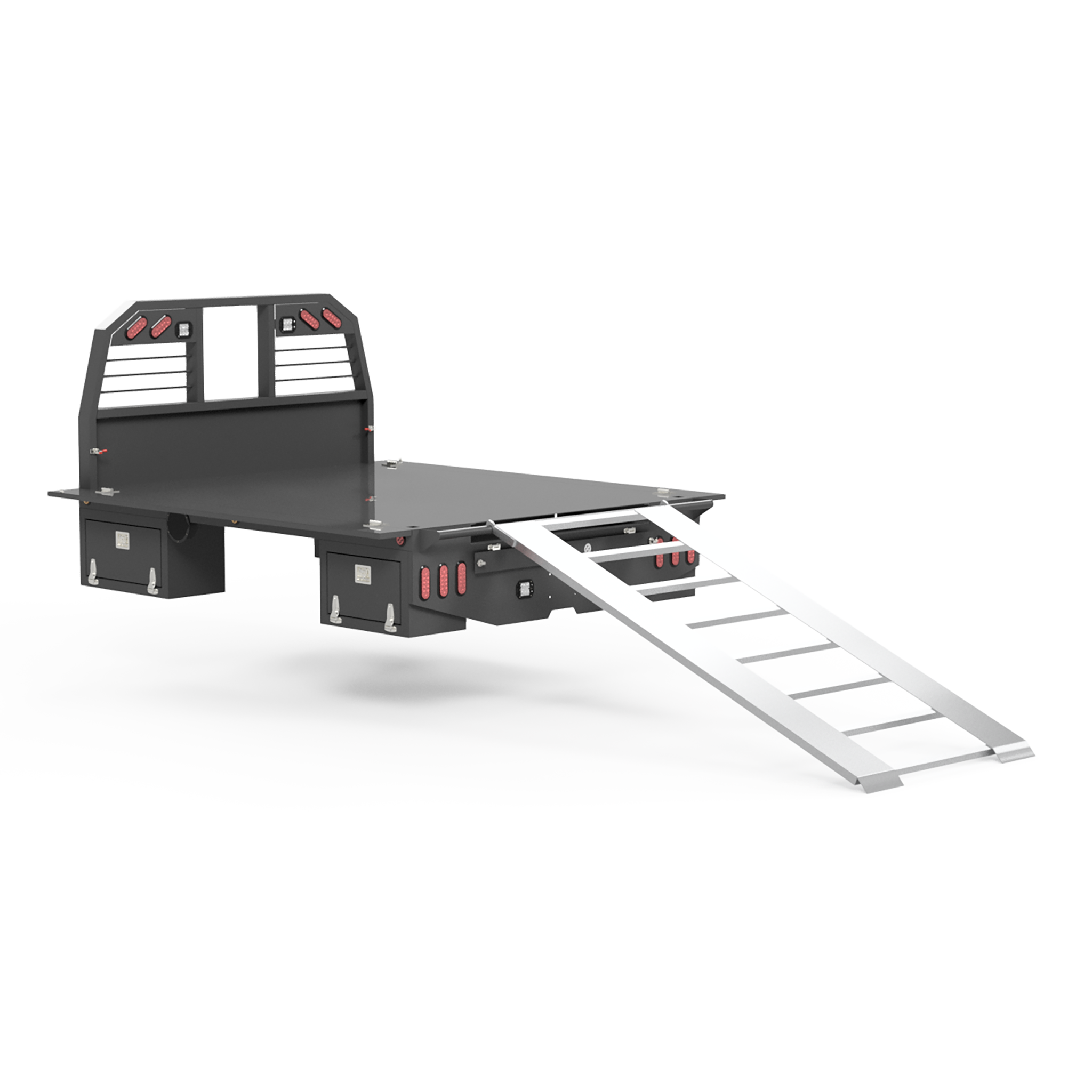 1999-2024 Ford F-250/F-350 Flatbed W/ Fender Boxes – nomadflatbeds