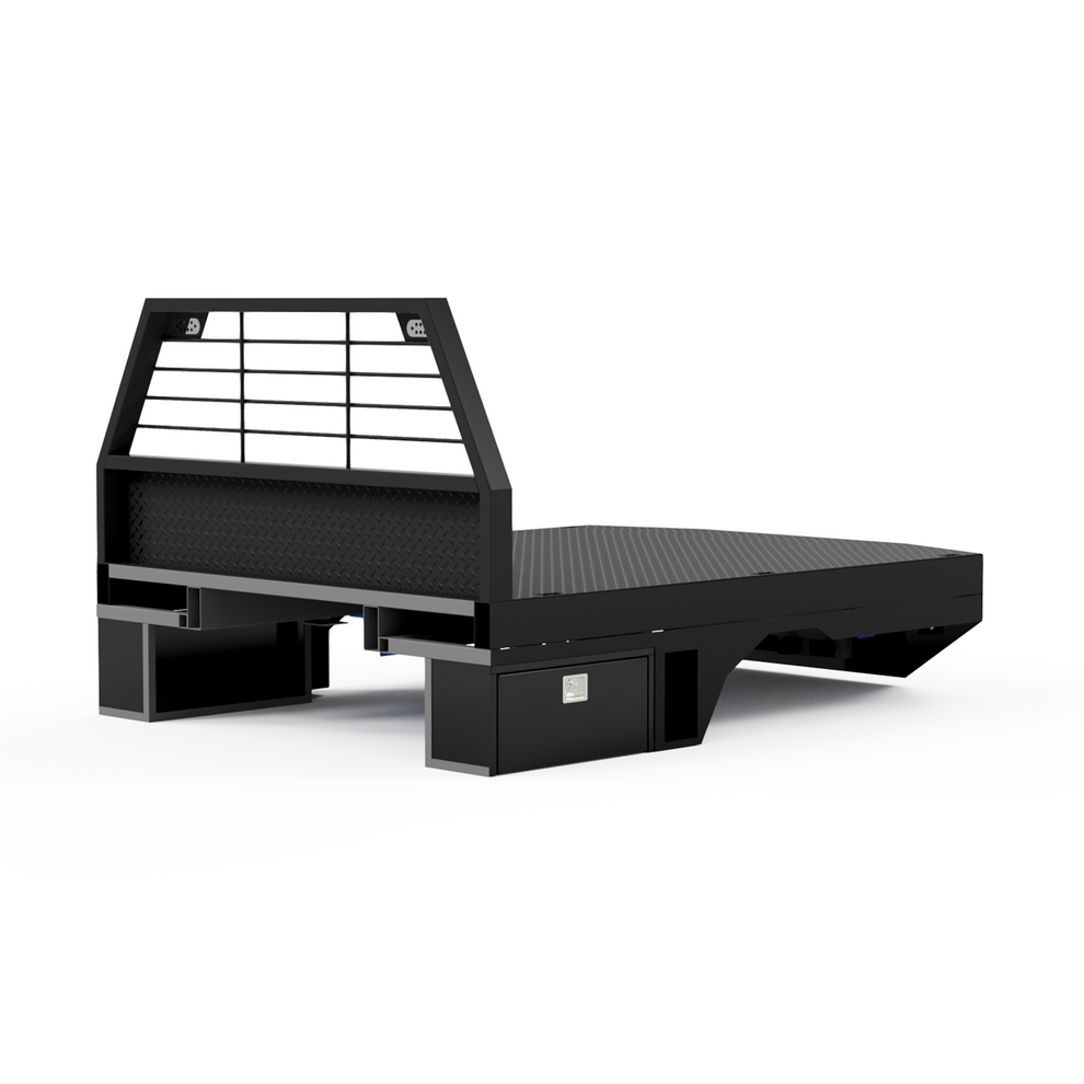1999-2024 Ford F-250/F-350 Flatbed W/ 5-Ton Dump Bed Kit – nomadflatbeds