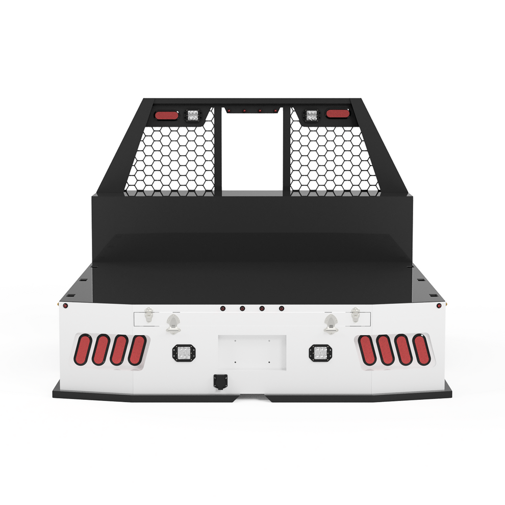 1981-2002 Ram 2500/3500 Utility Bed W/ Headache Rack – nomadflatbeds