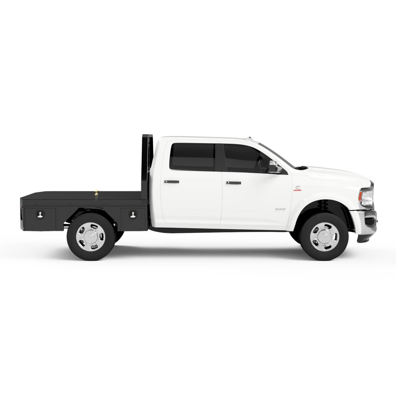 2003-2025 Ram 2500/3500 Flatbed W/ 4 Under-Body Boxes – nomadflatbeds