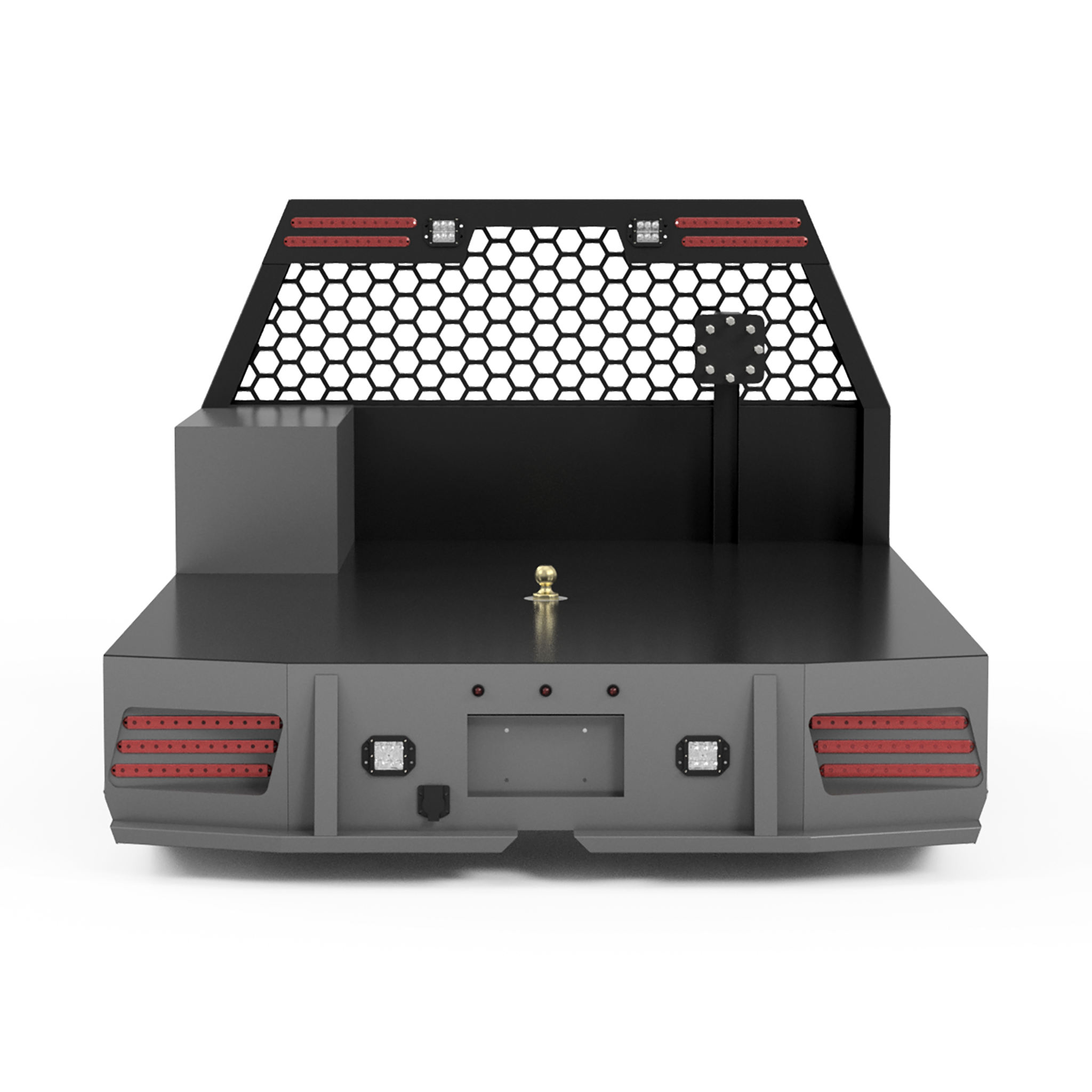 2003-2025 Ram 2500/3500 Utility Bed W/ Fender Boxes – nomadflatbeds