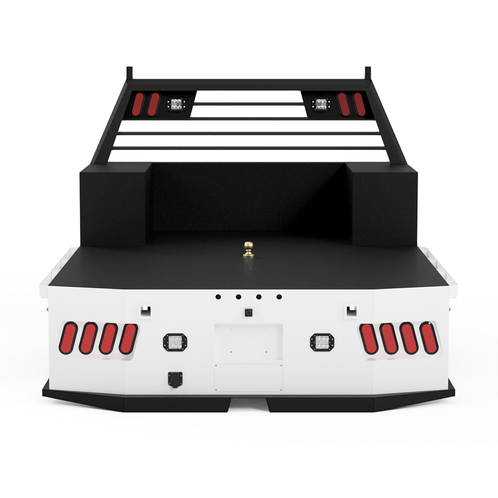 1999-2025 Ford F-250/F-350 Flatbed W/ Large Front Boxes – nomadflatbeds