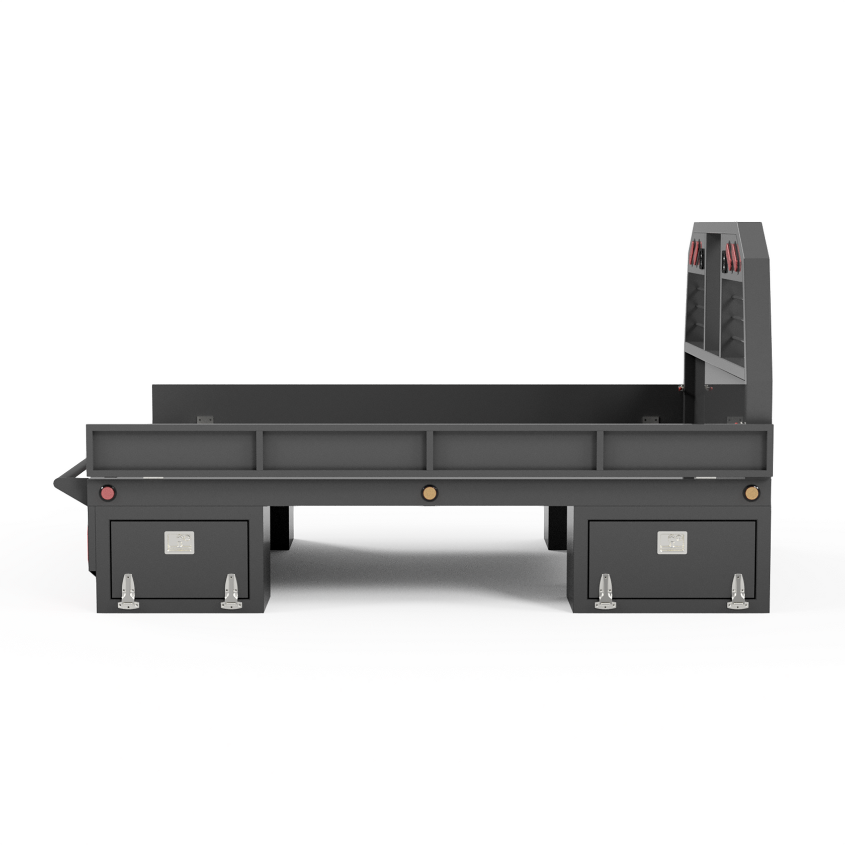 1999-2024 Ford F-250/F-350 Flatbed W/ Fender Boxes – nomadflatbeds