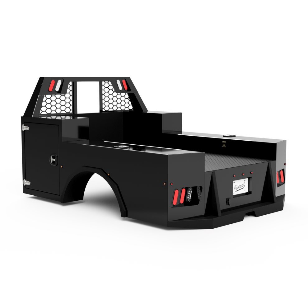 GM 2500/3500 Utility Bed W/ Deck-Side Boxes – nomadflatbeds