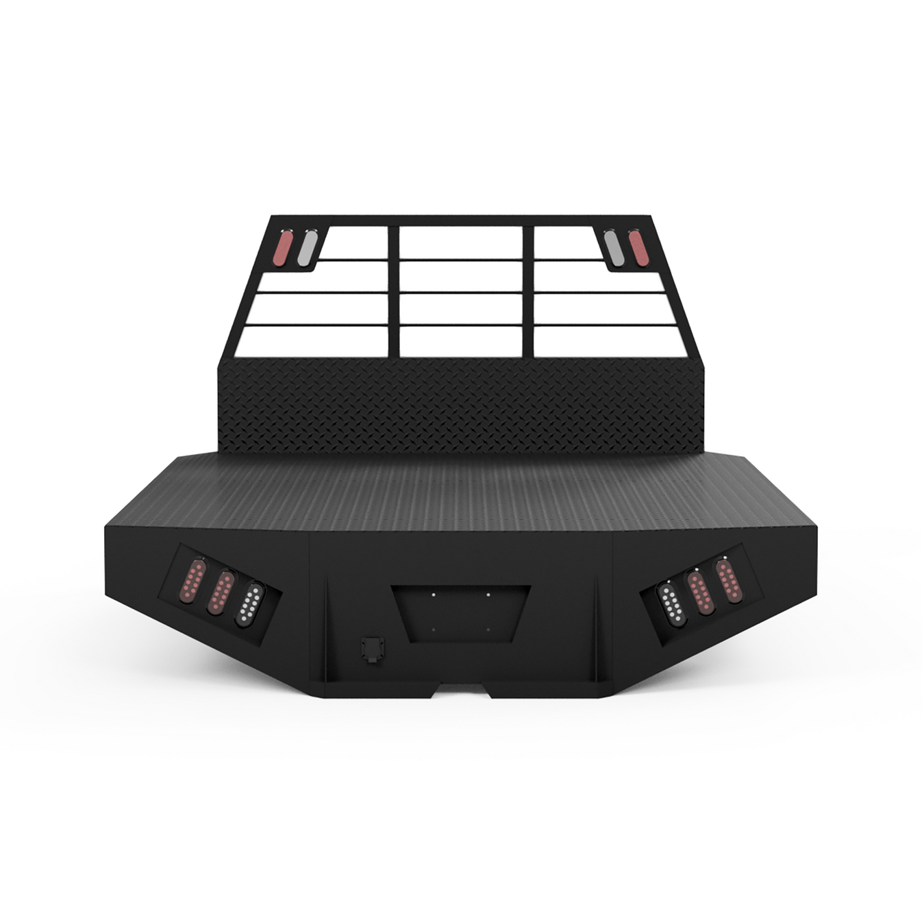 UNIVERSAL 60"CA Chassis-Cab 3500/5500 Flatbed W/ Front Fender Boxes ...