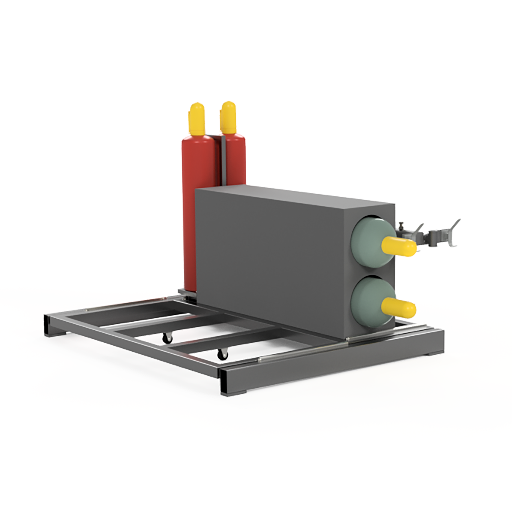 50" X 62" Slide-Out Welding Skid – nomadflatbeds